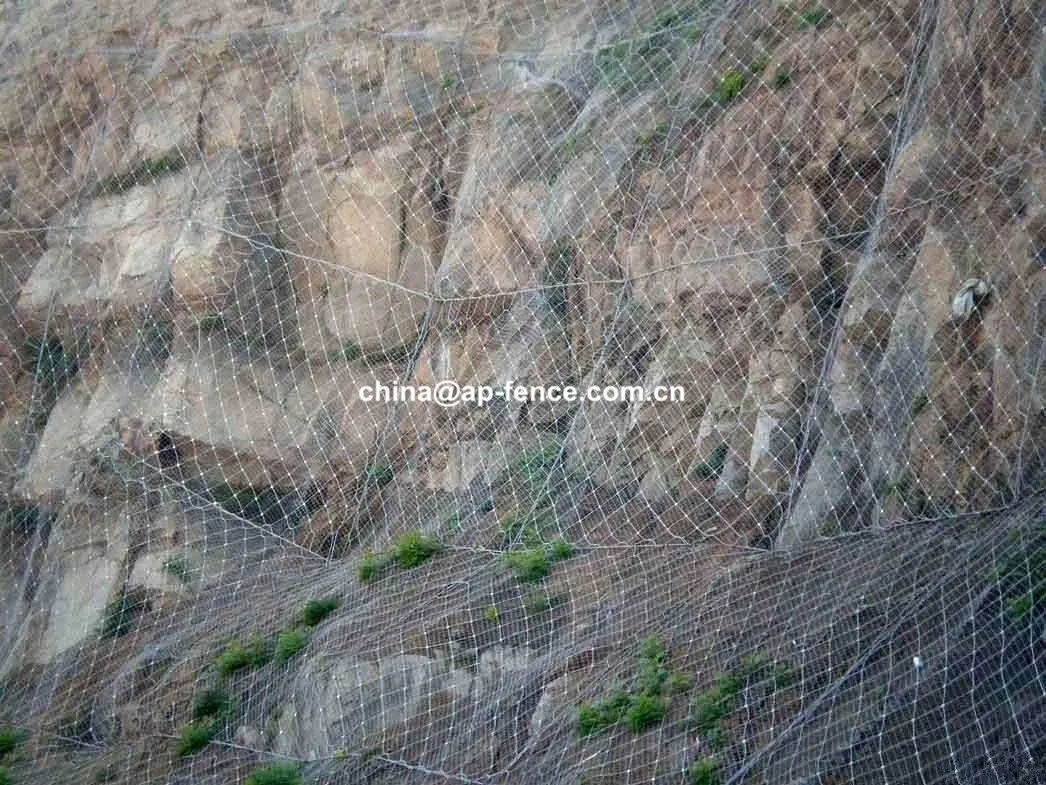 XBYSNS Galvanized Steel Wire Mesh Flexible Ring Slope Protection Net ...