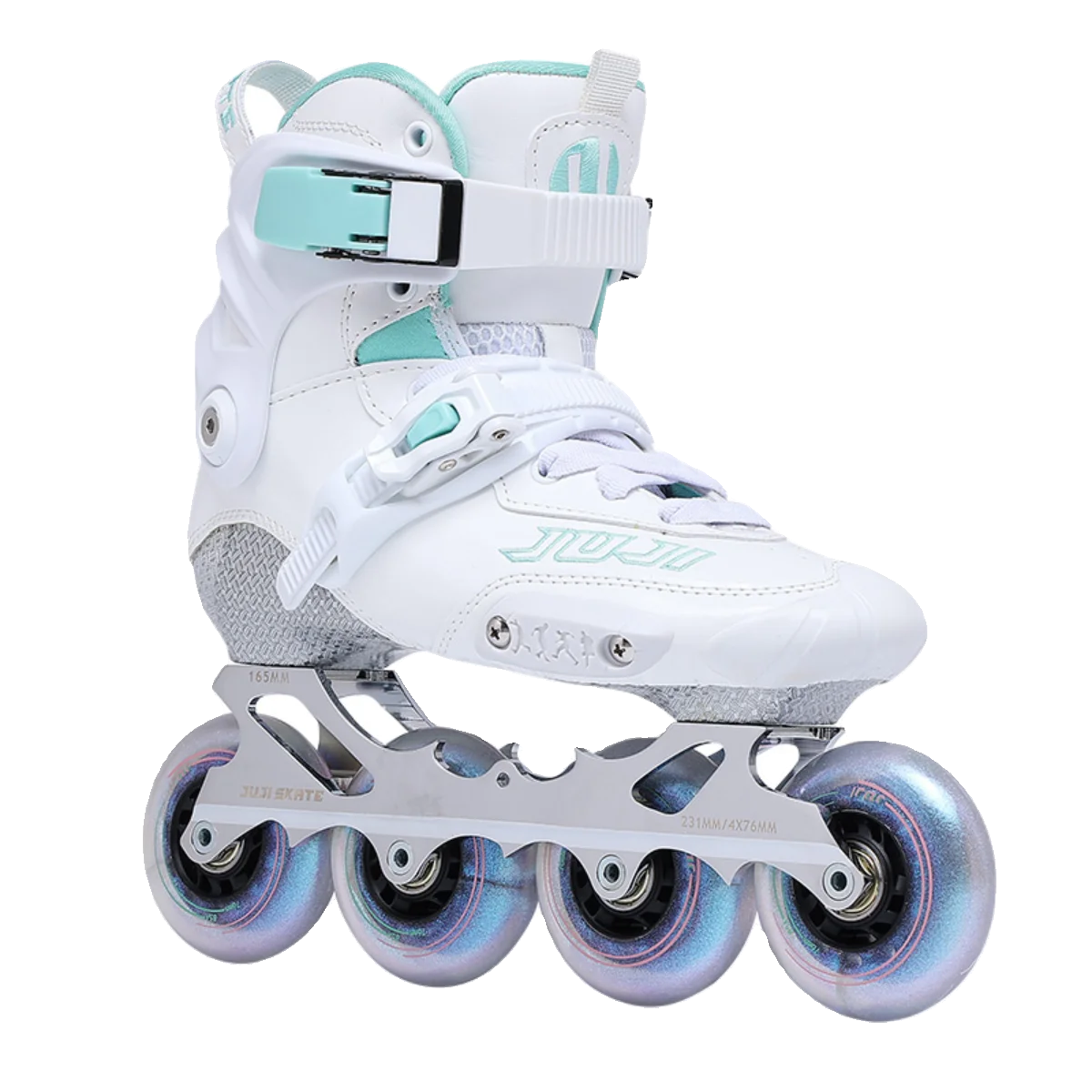 JUF HV Carbon Fiber Inline Skates - Advanced Flashing Roller
