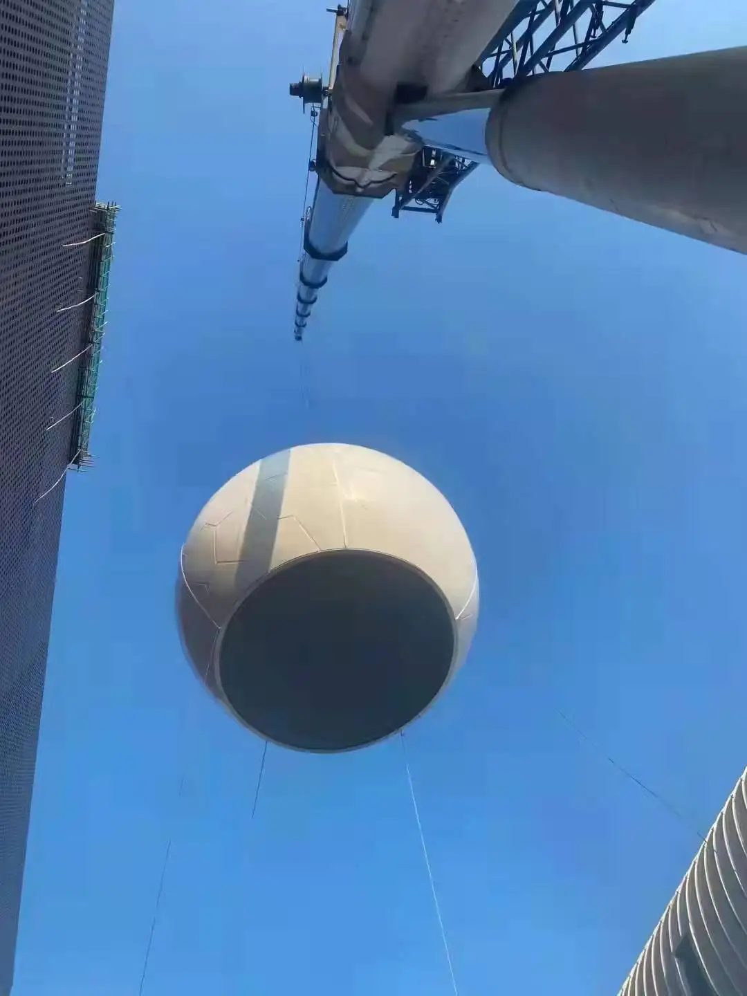 11m Radome At Guatemala Airport With High Quality And Lifespan - Buy ...