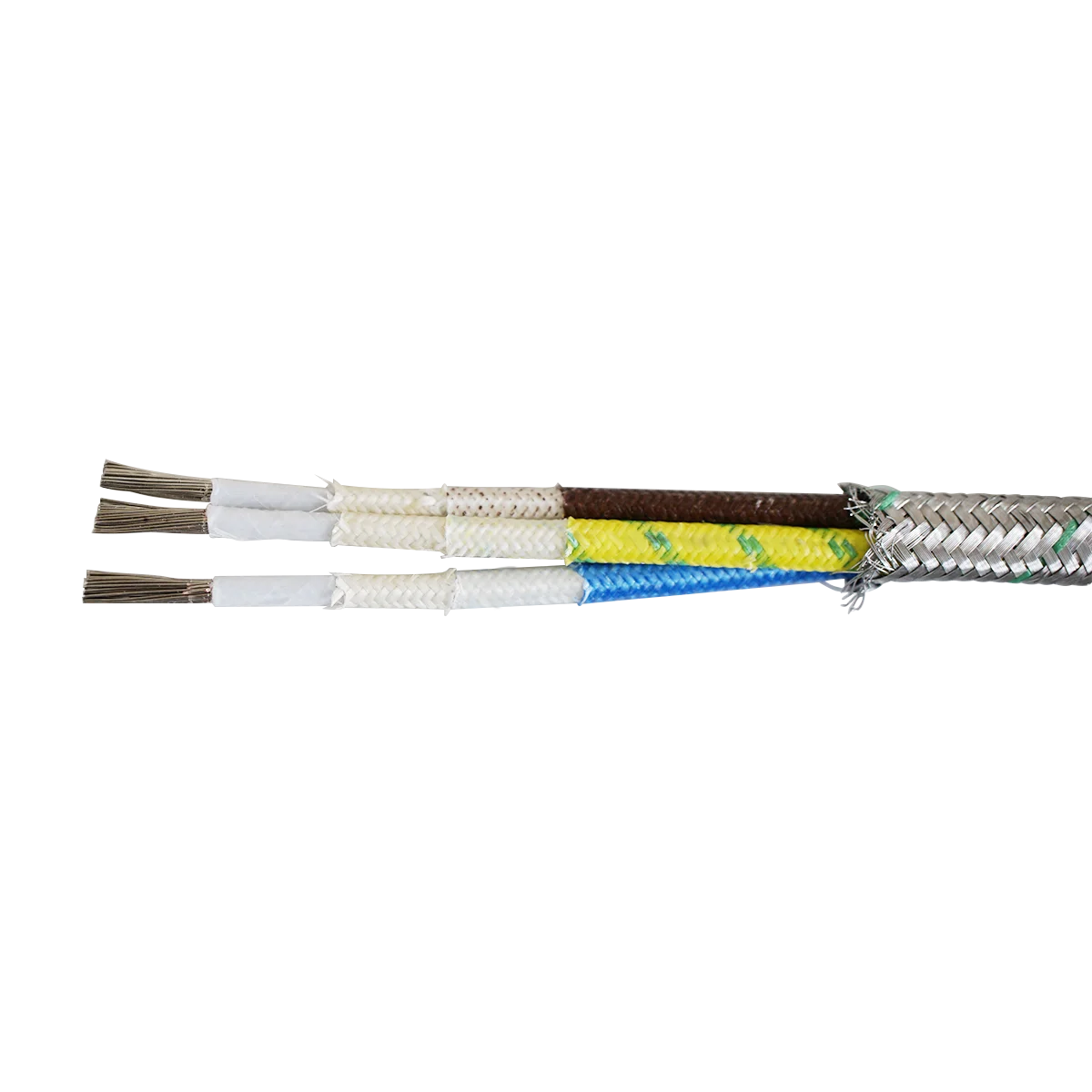 Multiple Core Shielded Cable with Stainless Steel Wire High Temperature ...