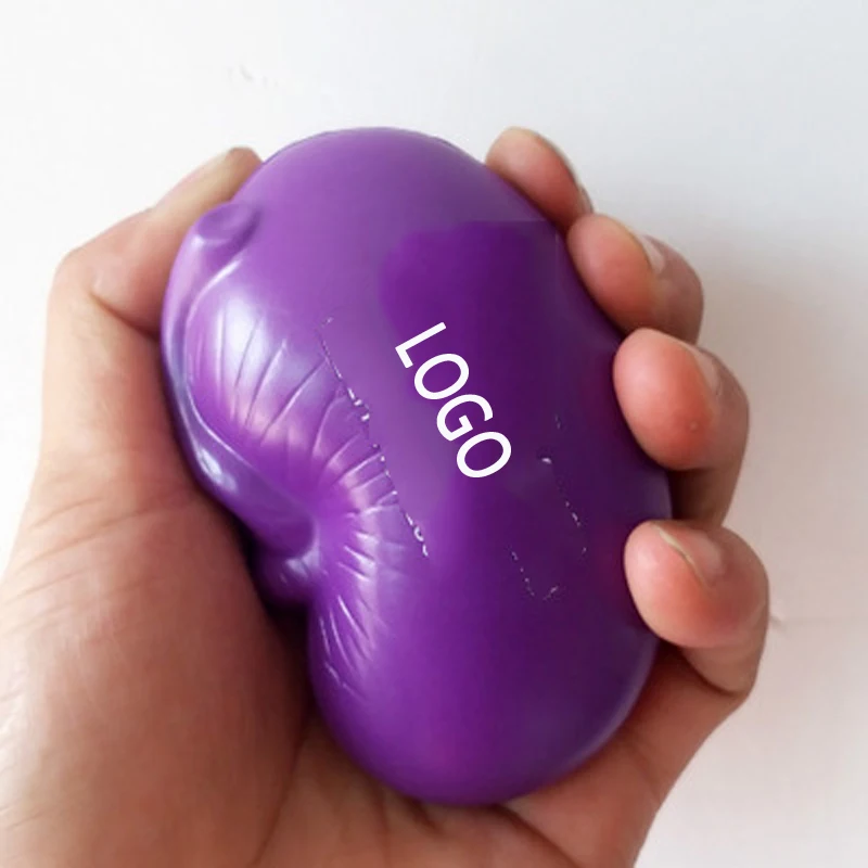 Promotional Custom Kidney Shape Stress Reliever Ball - Buy Stress Ball ...