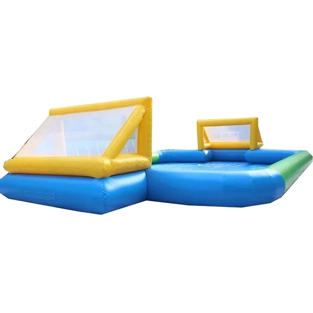 Inflatable Water Soccer Field Football Pitch Customized Inflatable Soap ...