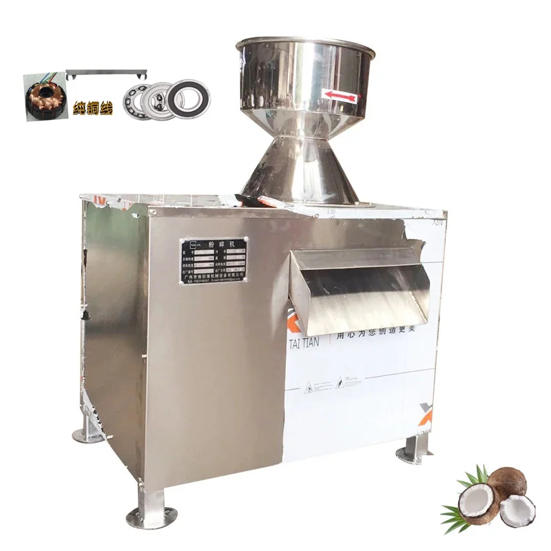 Grated Coconut Cassava Grinder Grating Machine Coconut Grinding Machine ...