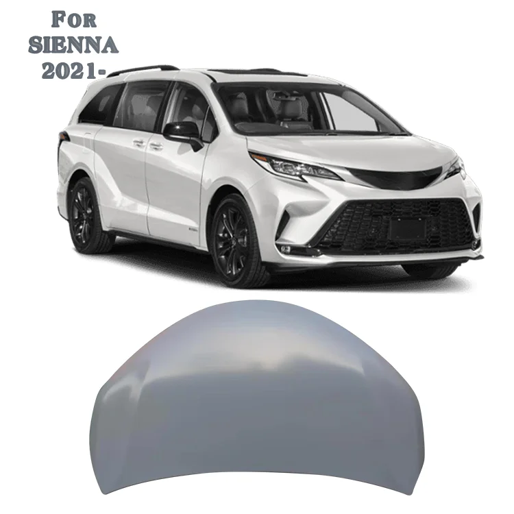 High Quality Aftermarket Steel Car Hood For Toyo-ta Sienna 2021- Car ...