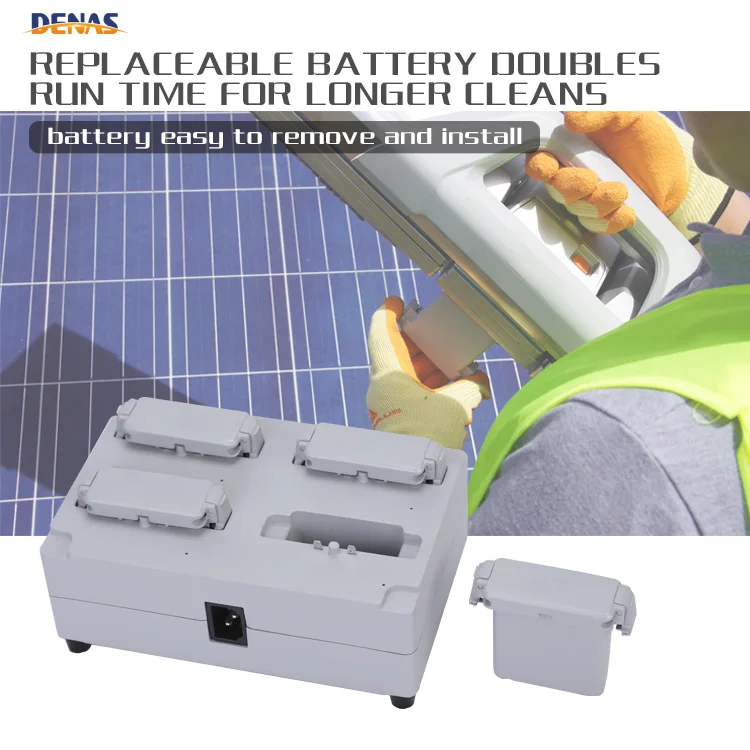 Auto Dry/water Solar Cleaning Robot Brush Automatic Solar Cleaning ...