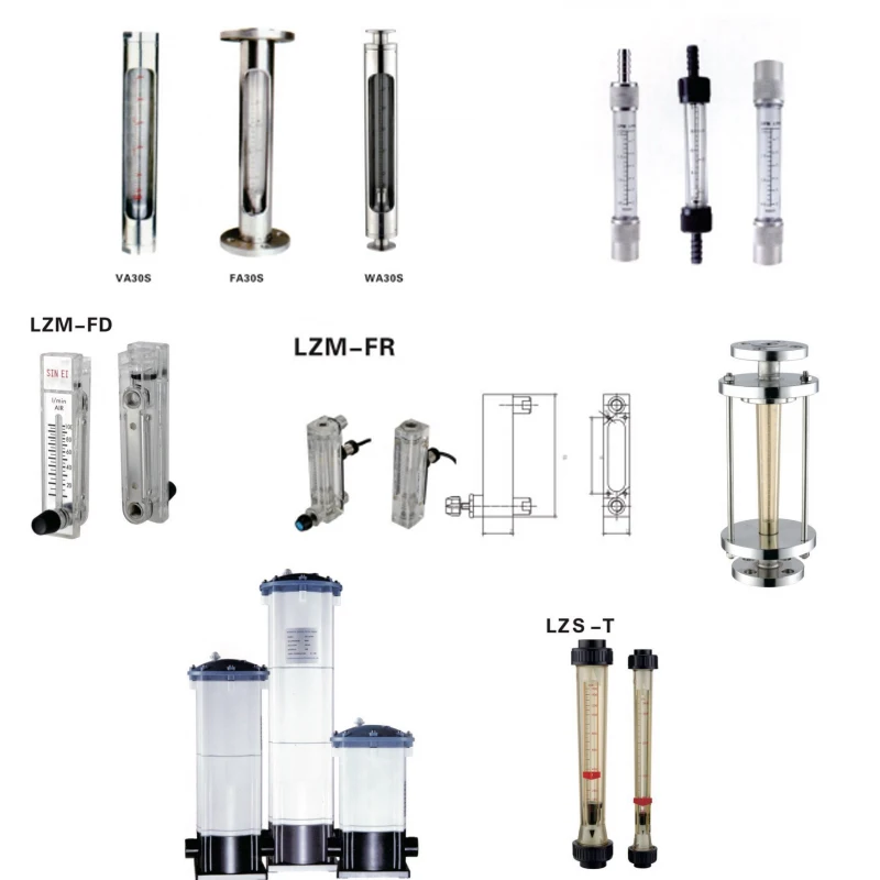 Lzm Lzb Lzs Series Flow Meter (rotameter) With Valve Water Panel ...