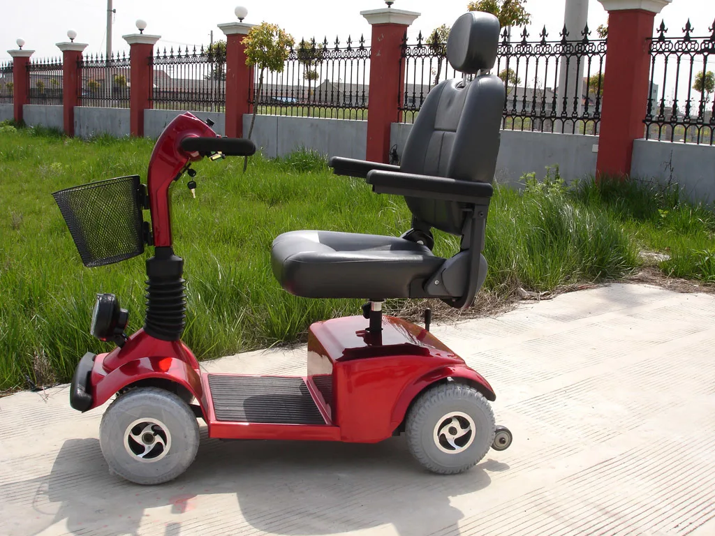 Mini Electric Mobility Scooter 4 Wheel Drive Handicapped Vehicle ...