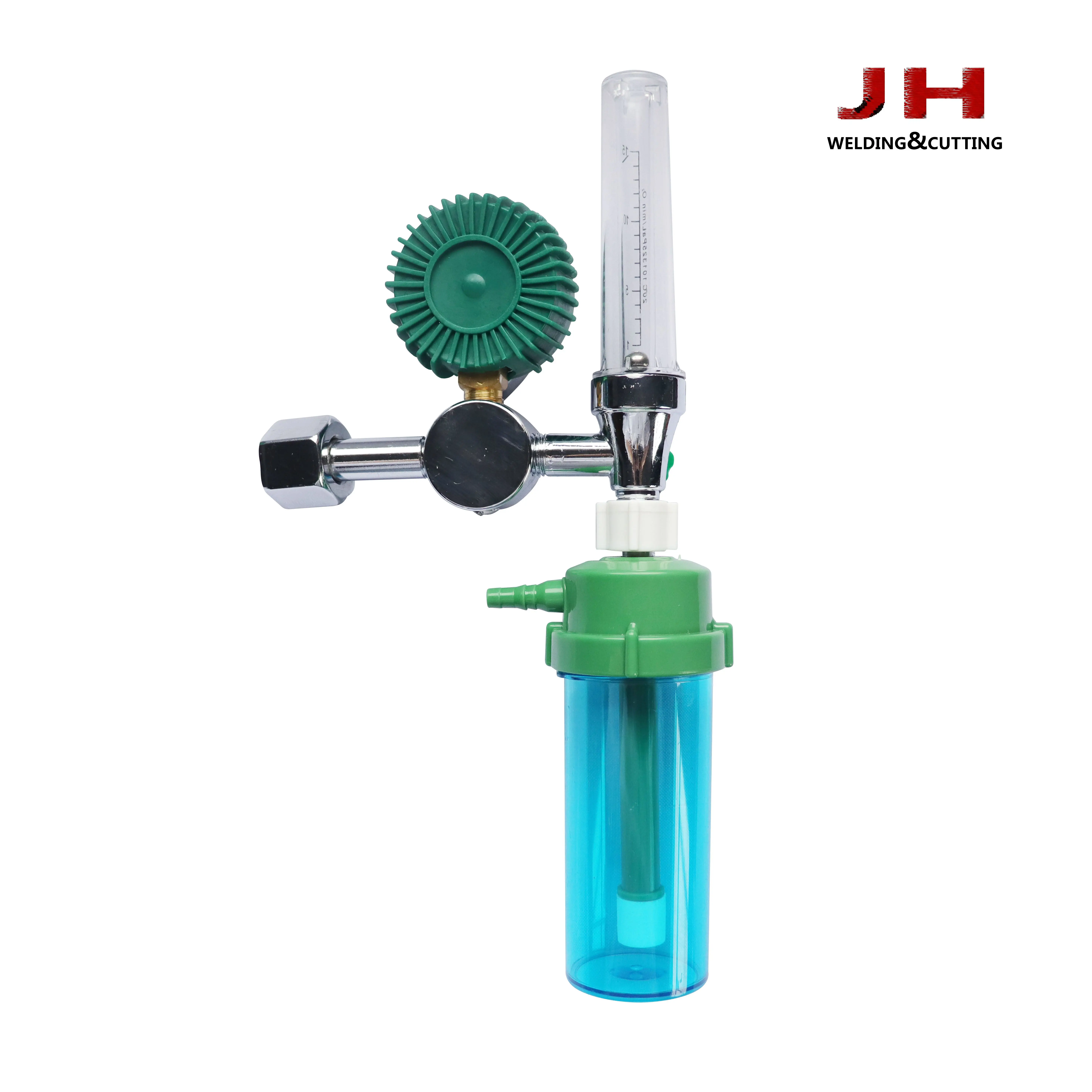 Safety Medical Oxygen Regulator With Instrument Sleeve Oxygen Flow ...