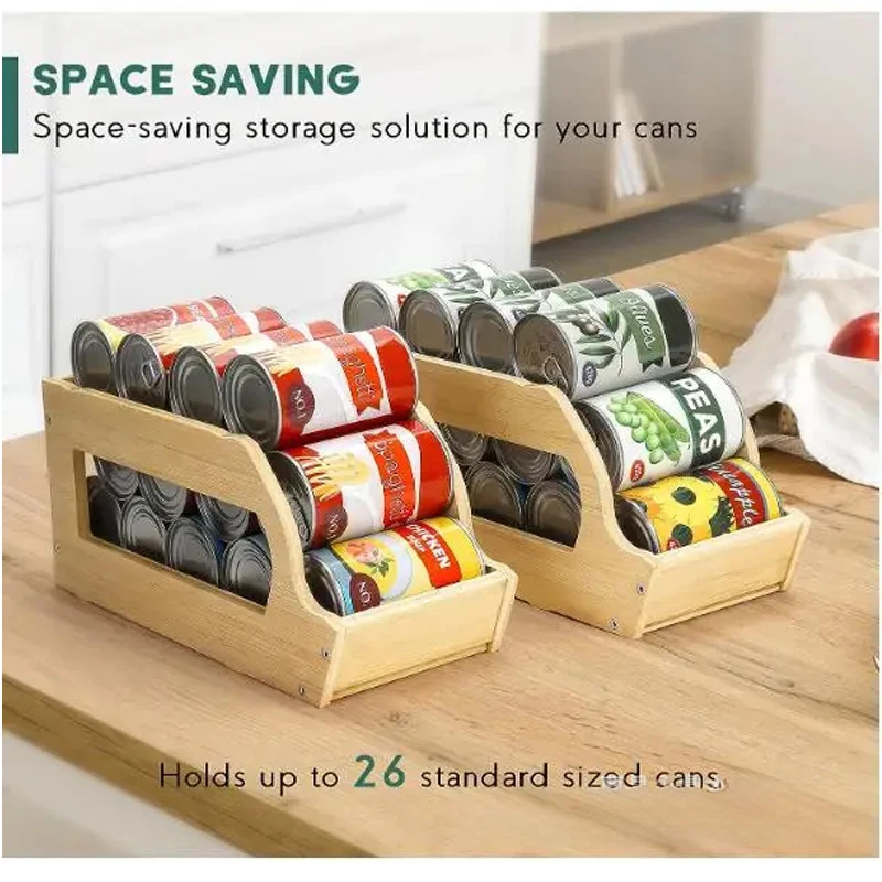 Stackable Soda Can Organizer Beverage Drink Holders Canned Goods ...