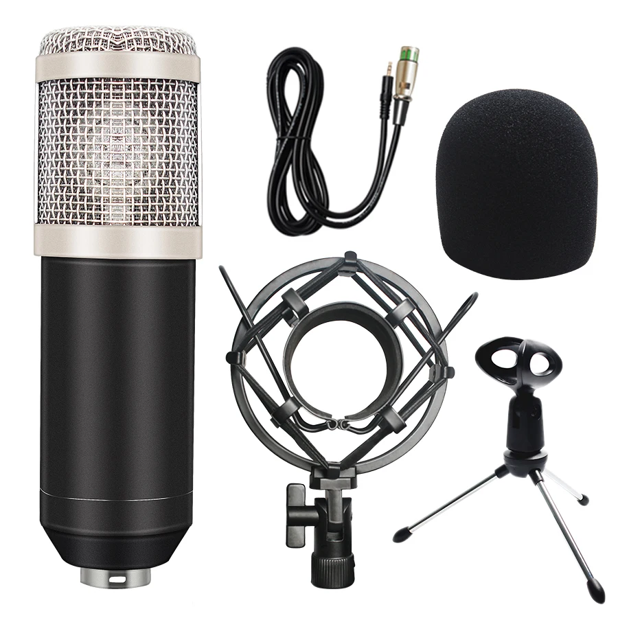 Bm-800 Professional Condenser Microphone Kit Bm800 Karaoke Microphone ...