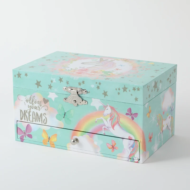 Unicorn Music Box - Perfect Gift for Kids & Tweens