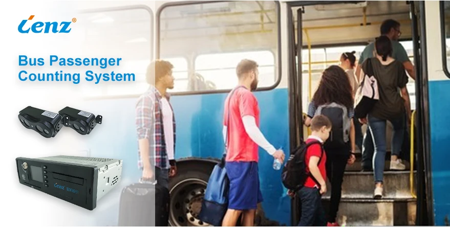 Smart Bus Automatic Passenger Counting System with 4G GPS