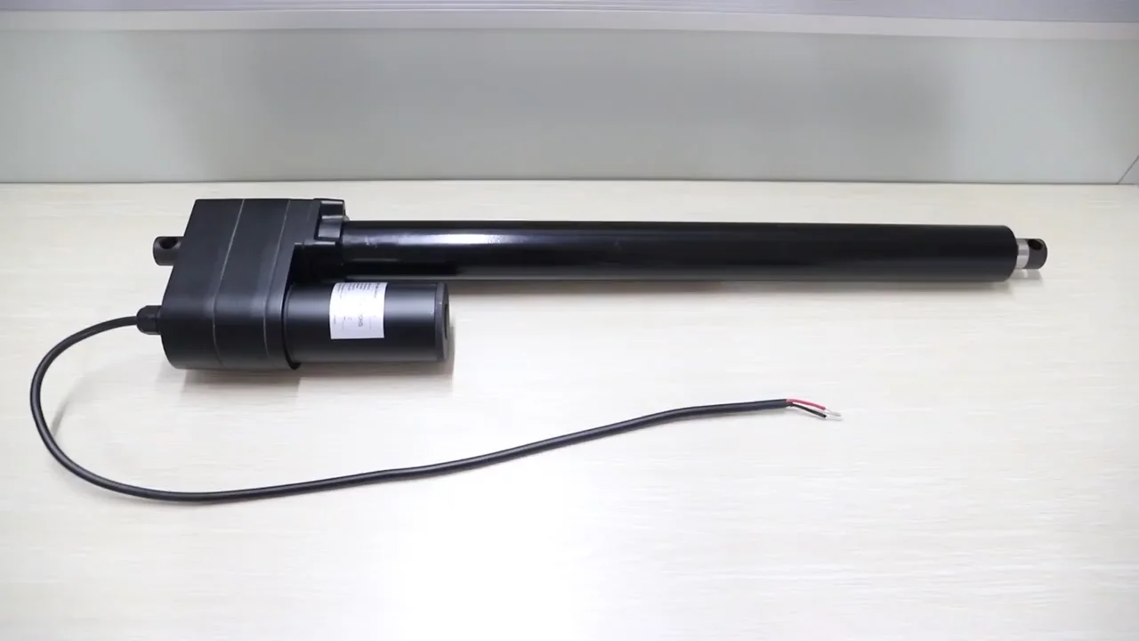 12v/24v Dc 1000kg 10000n Force Industrial Electric Linear Actuator ...