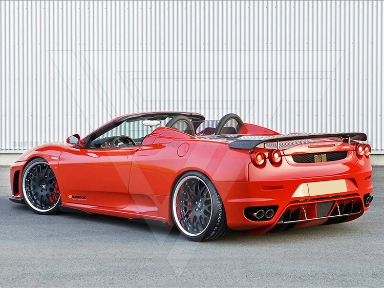Carbon Fiber Rear Spoiler Rear Wing For Ferrari F430 - Buy For Ferrari ...