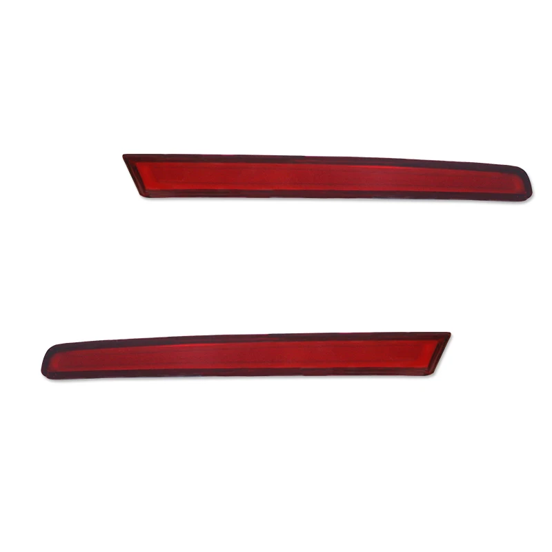 Oem Red Lens Led Bumper Reflectors Rear Fog Lights For 2011 2012 2013 ...