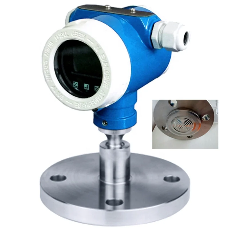 Wnk Smart Flange Diaphragm Pressure Transmitter 4-20ma With Hart - Buy ...