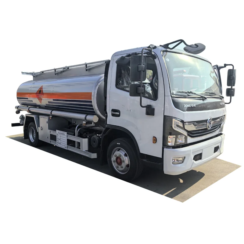 Dongfeng Kingrun 4x2 8000L Fuel tank Truck Fuel Tanker Truck, Oil tank ...