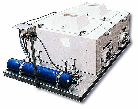 2000L FRP Live Fish Transportation Container for Sale