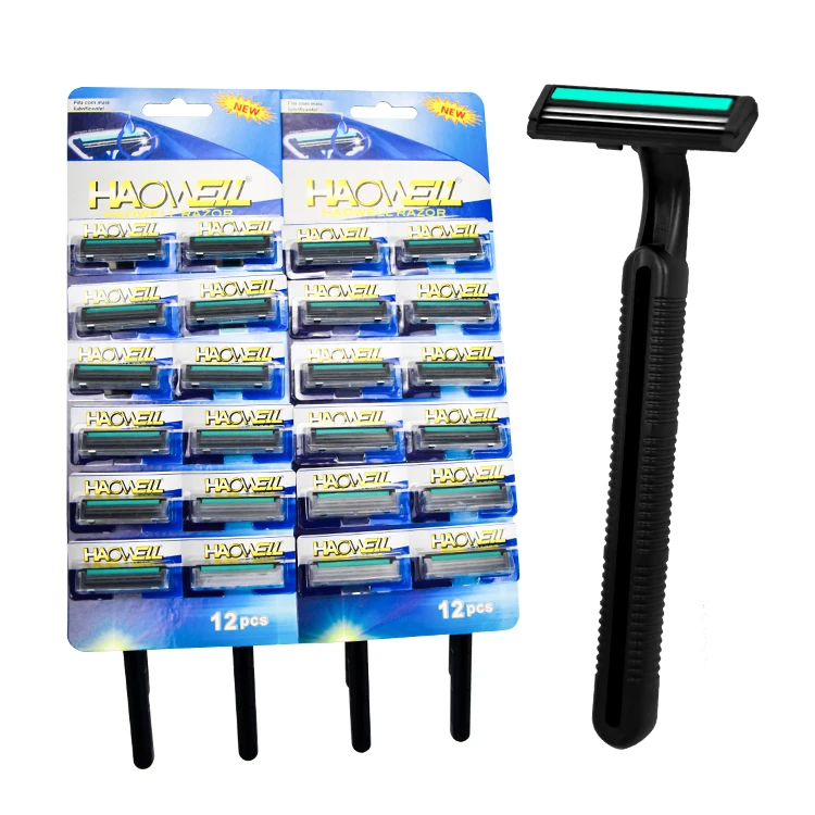 B226gl2 High Quality Twin Two 2 Blade Shaving Razor Blade Disposable ...