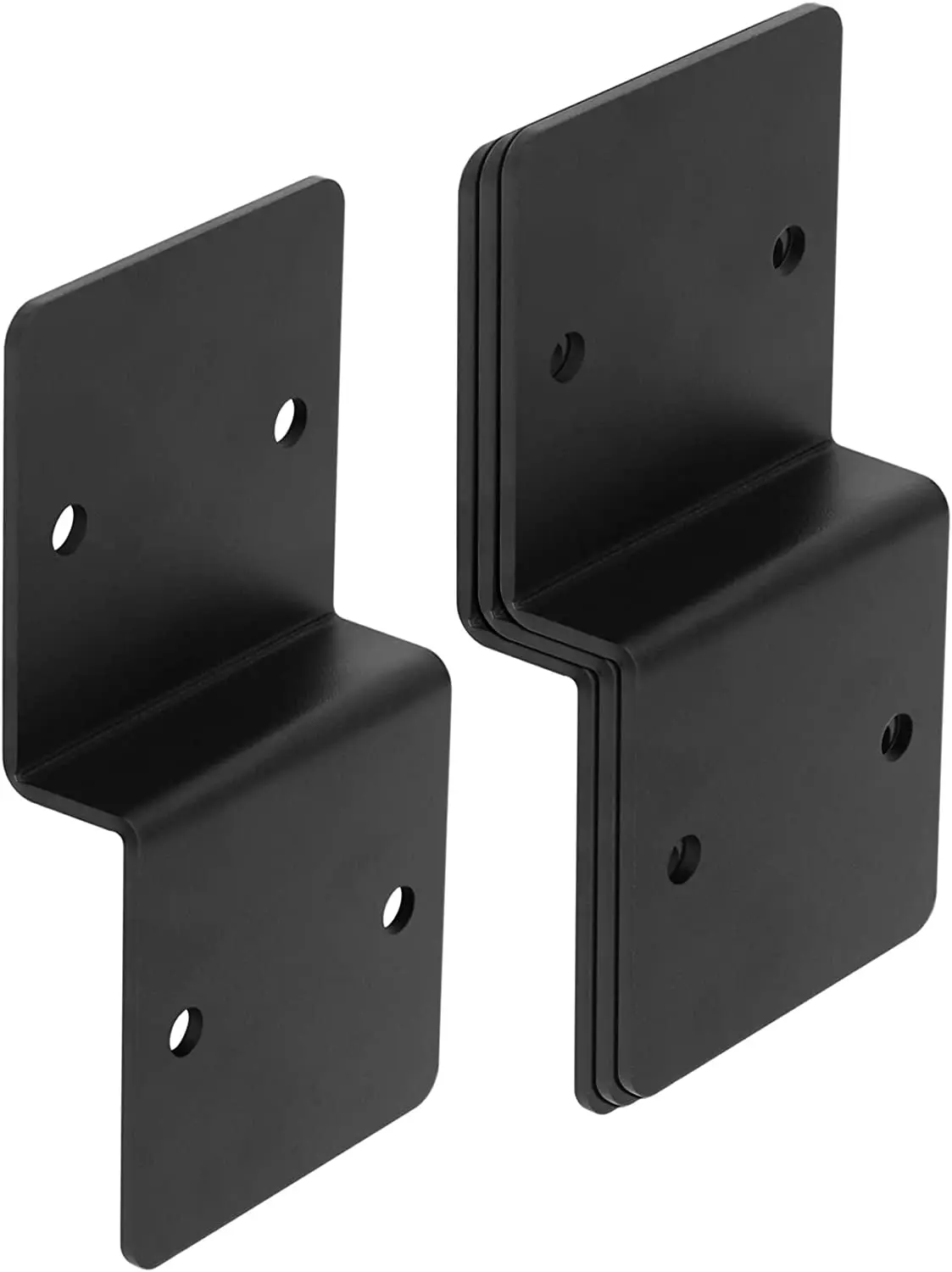 2x4 Door Barricade Brackets|heavy Duty Steel Drop Open Bar Security ...