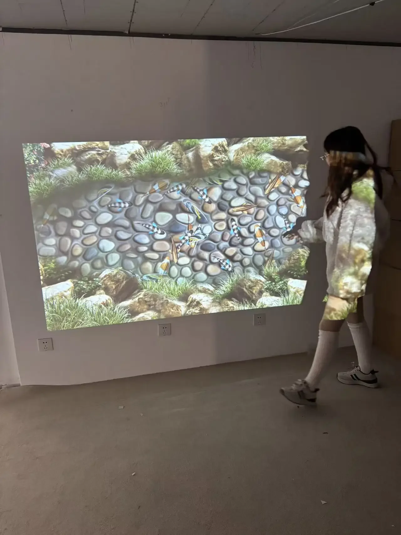 Interactive Floor Projector System for Advertising, Exhibition,kid ...