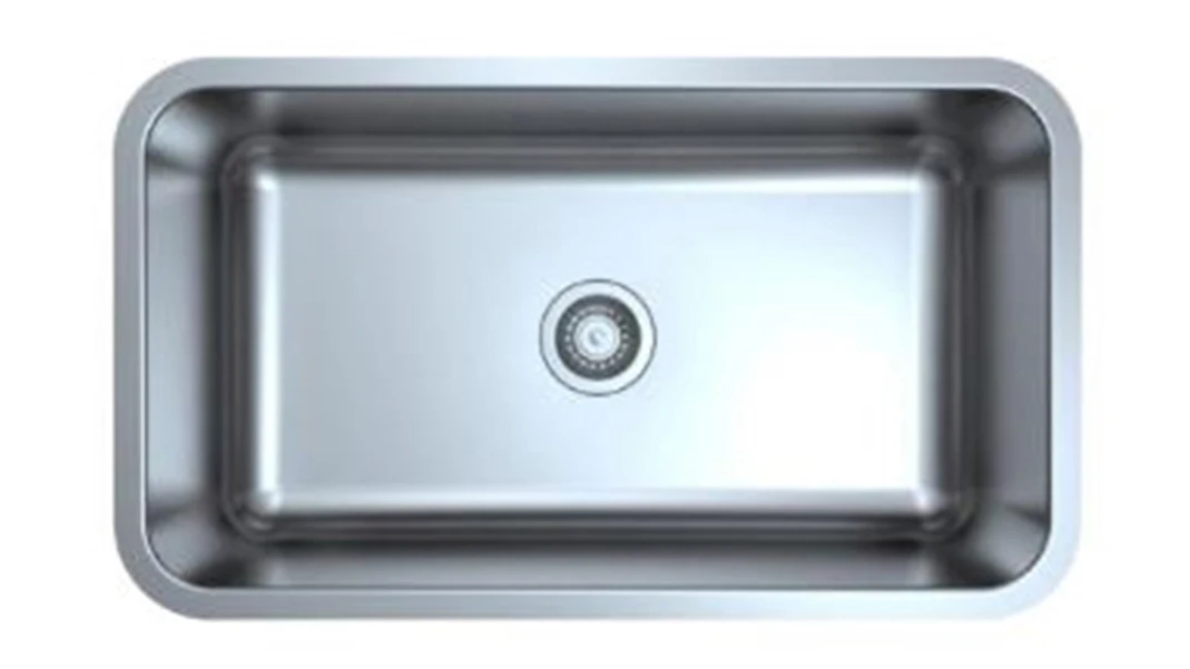 3018 Single Bowl Stainless Sink For Kitchen Undermount Rectangular ...