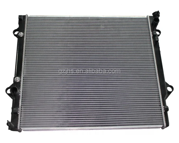 批发汽车散热器16400-66120 16400-66121 16400-66171 16400-66130的陆地巡洋舰100 1HDFE ...