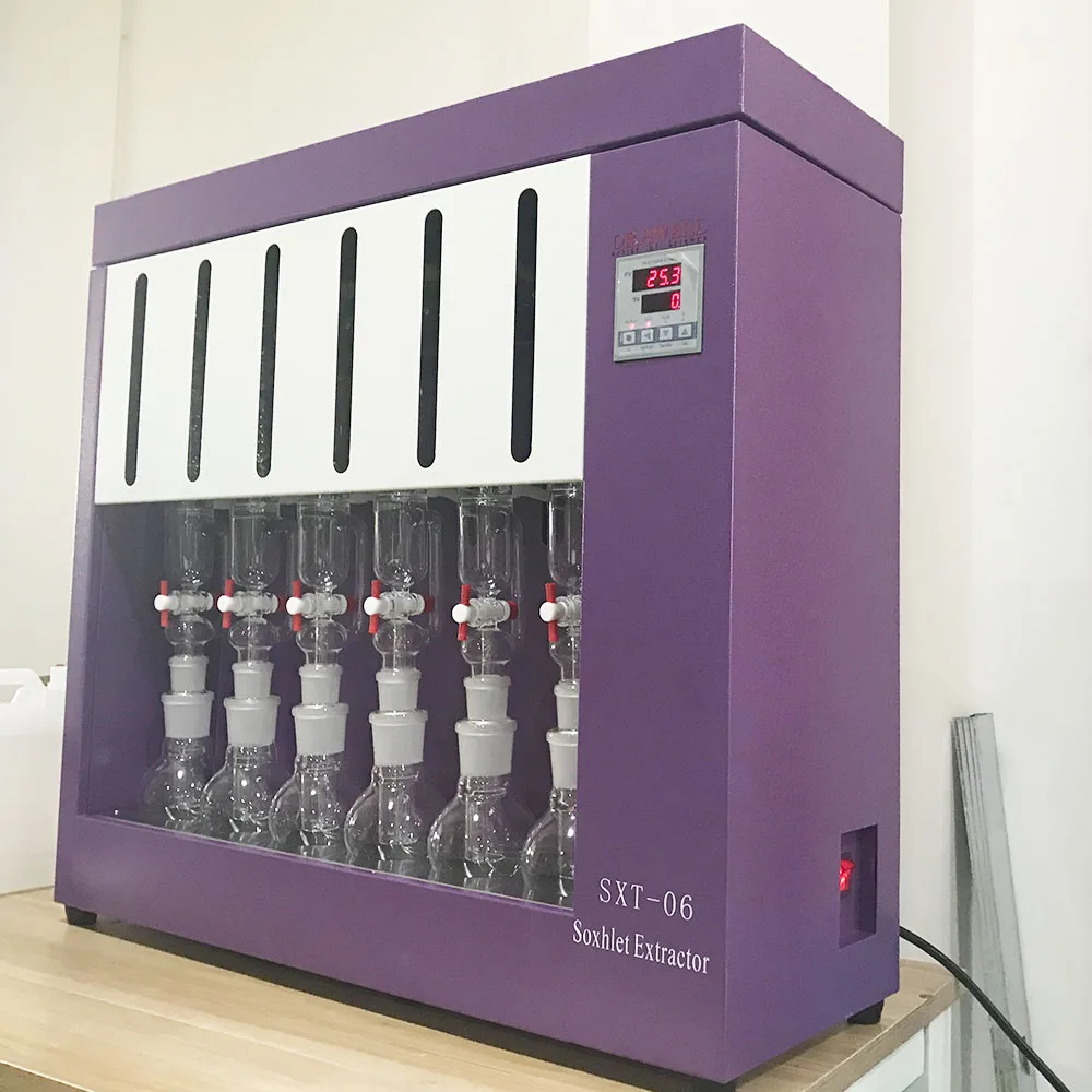 Water Bath Soxhlet Extractor Measurement Equipment Laboratory Soxhlet ...