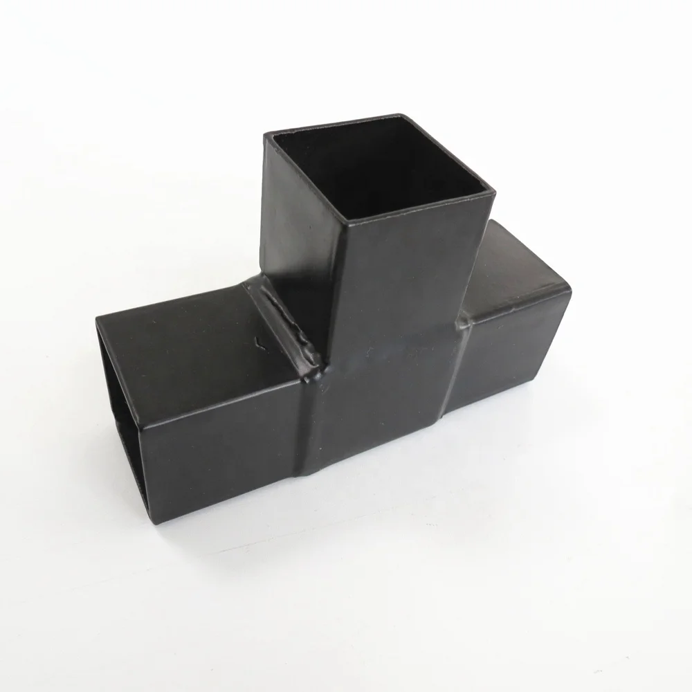 Custom Made Powder Coating square Tube Elbow for Kitchen Connector ...