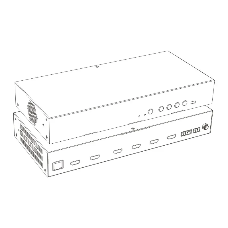 8k 3x3 Video Wall Controller - Great Prosperity HDMI Matrix