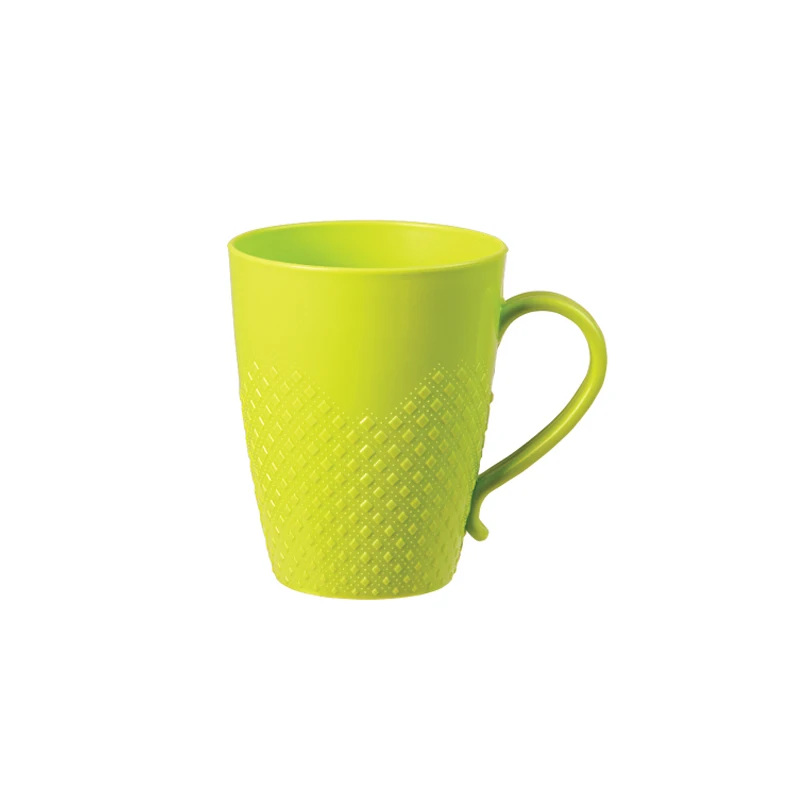 Plastic Drinking Water Mug With Handle Custom Logo Modern Design ...
