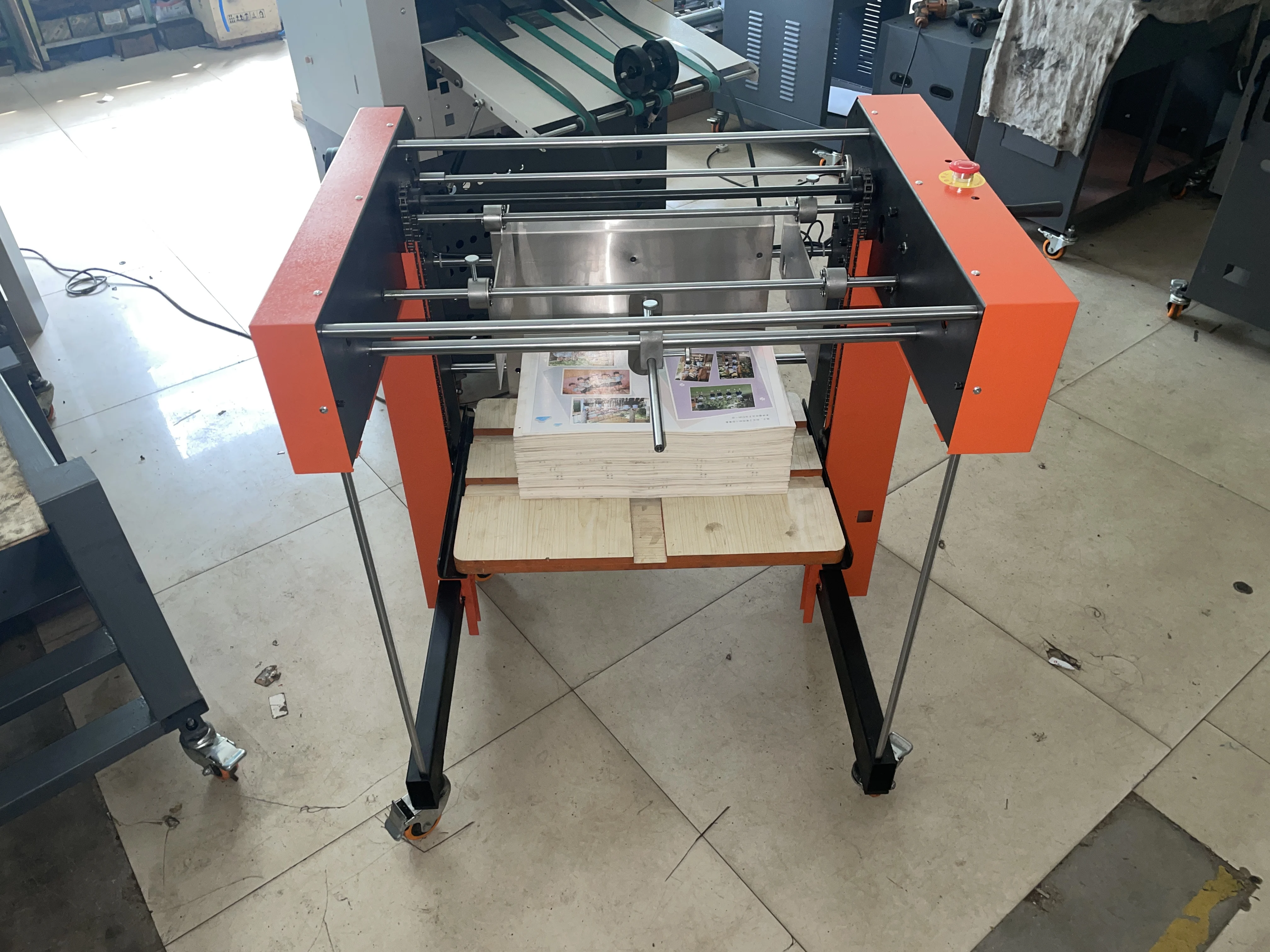 620*600mm 2024 New Model Automatic Paper Receiving Device Machine with ...