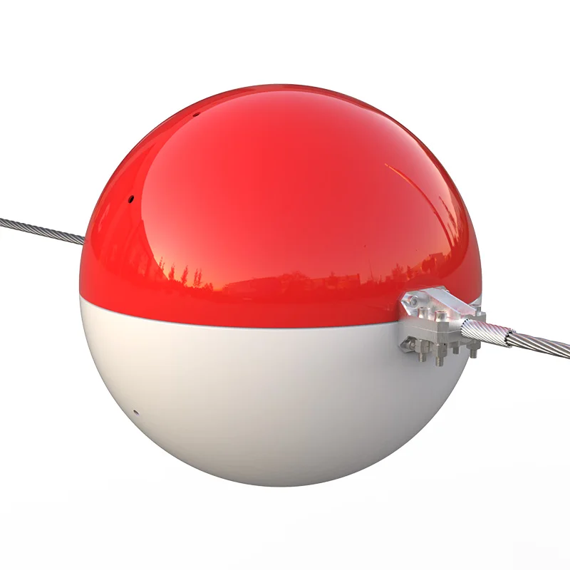 Power Line Markers Aircraft Warning Spheres 600mm Aviation Warning Ball ...