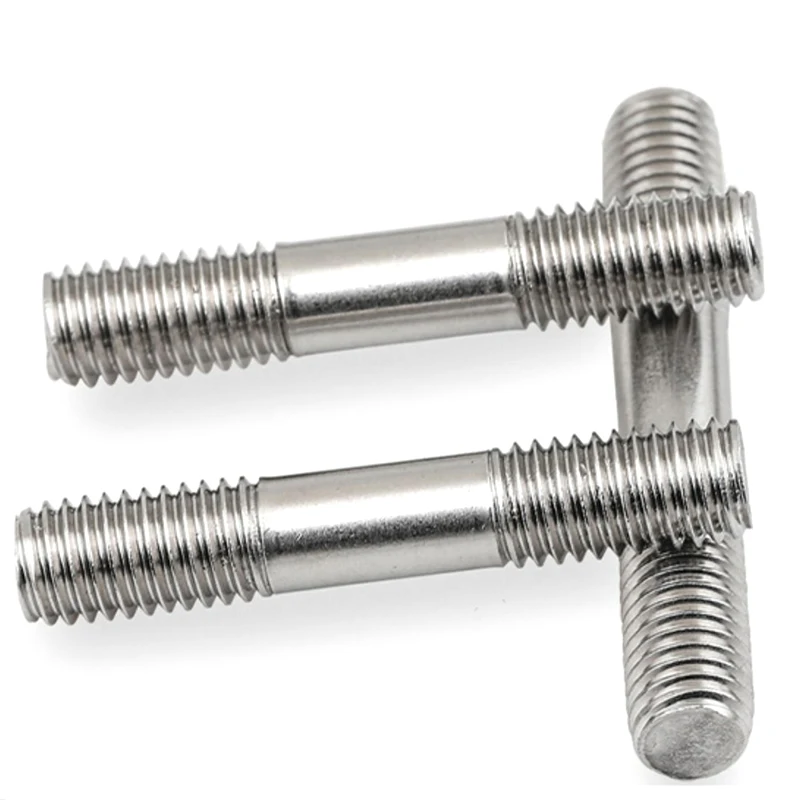 304 Stainless Steel Double-headed Bolts Connecting Double-headed ...
