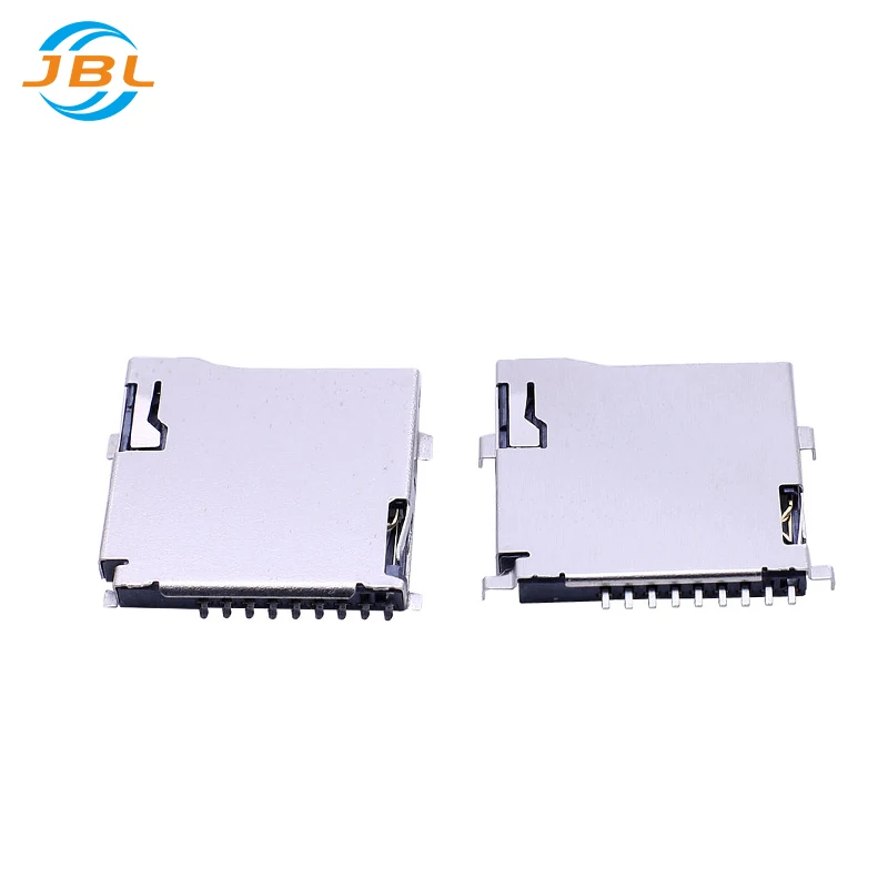 DM3 Series 9P Pin Micro SD Card Connector Push-Push SMT T-Flash Type ...