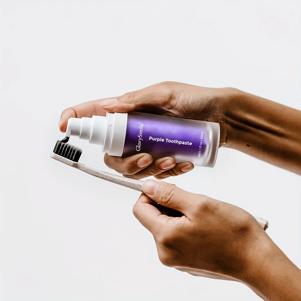 Glorysmile V34 Purple Whitening Toothpaste 30ml - Teeth Care & OEM