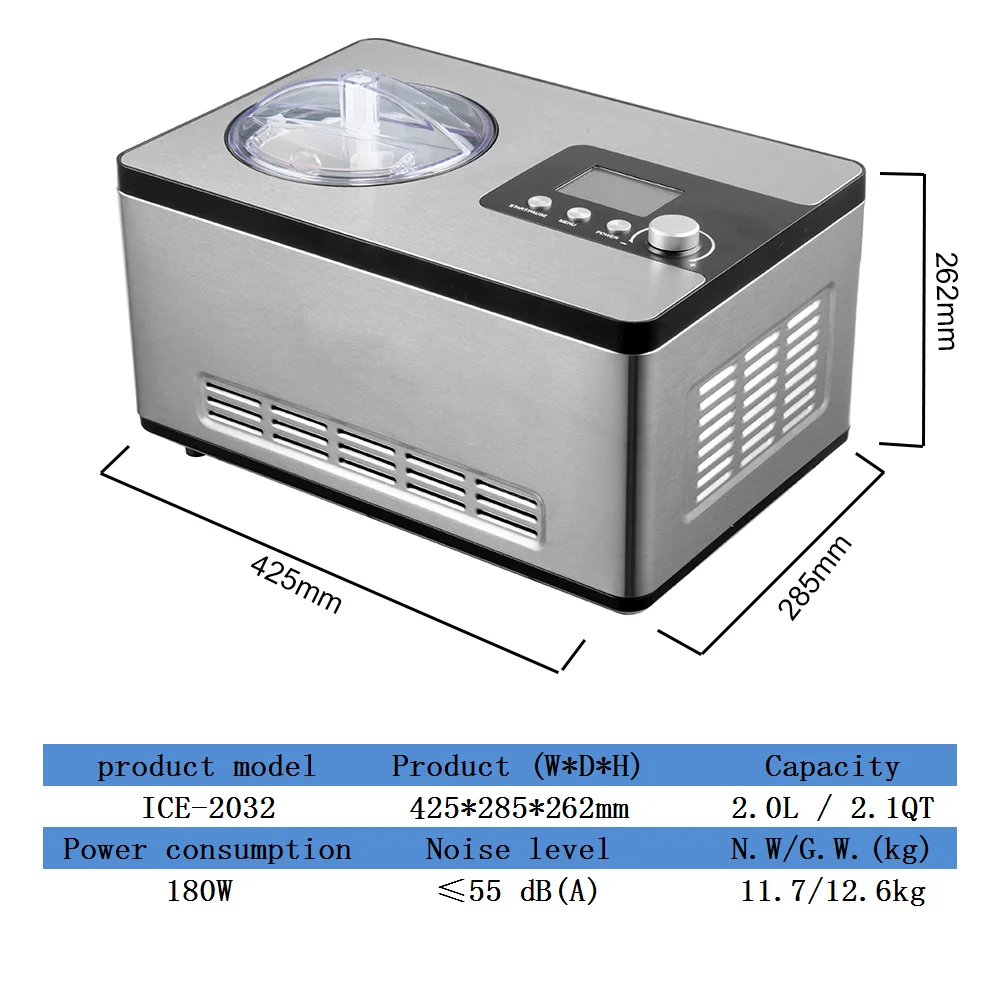 Portable Mini Ice-cream Small Maker Machine Popular Design Factory ...