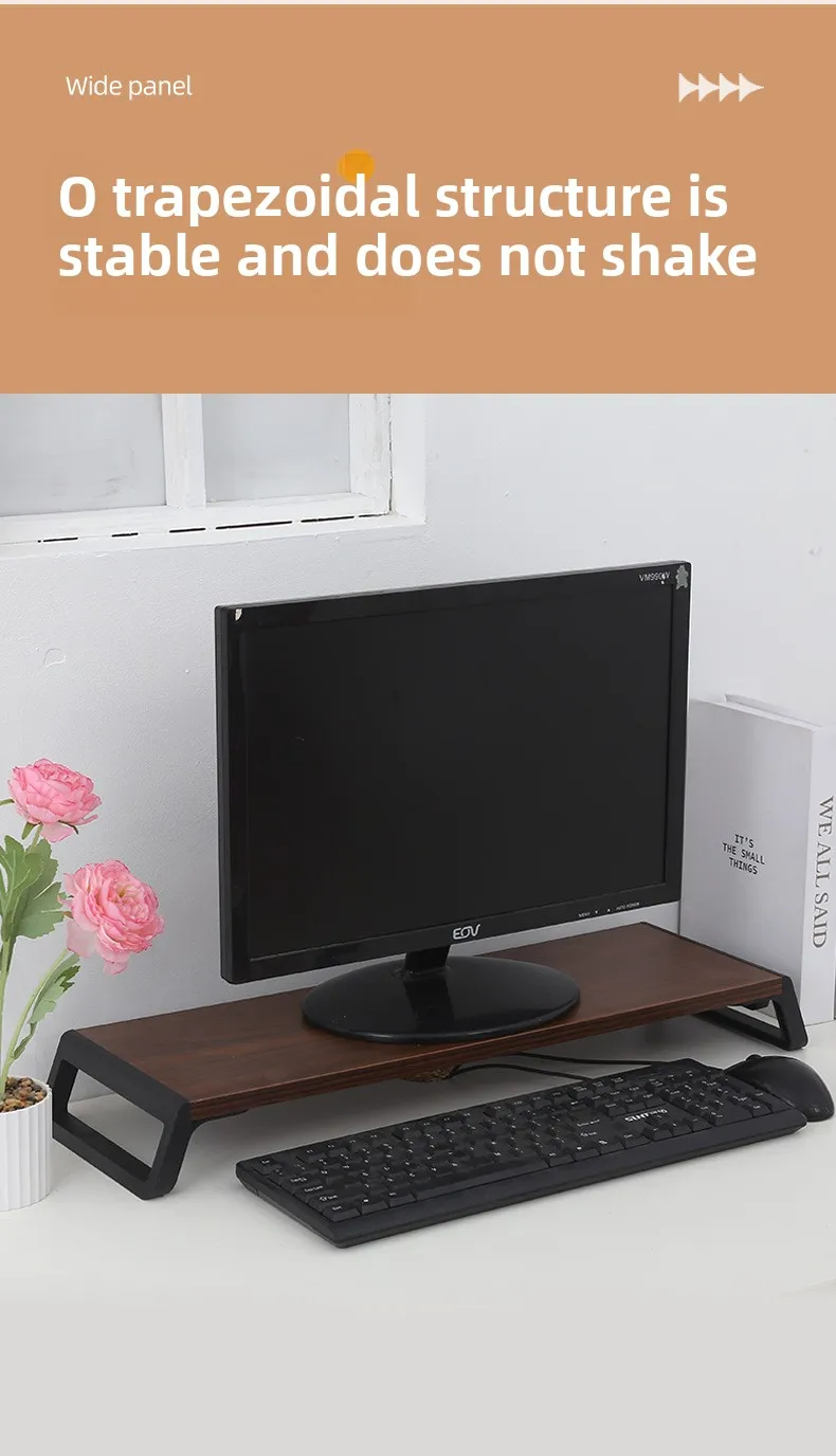 Standing Type Computer Display Desktop Base USB Interface Storage Rack ...
