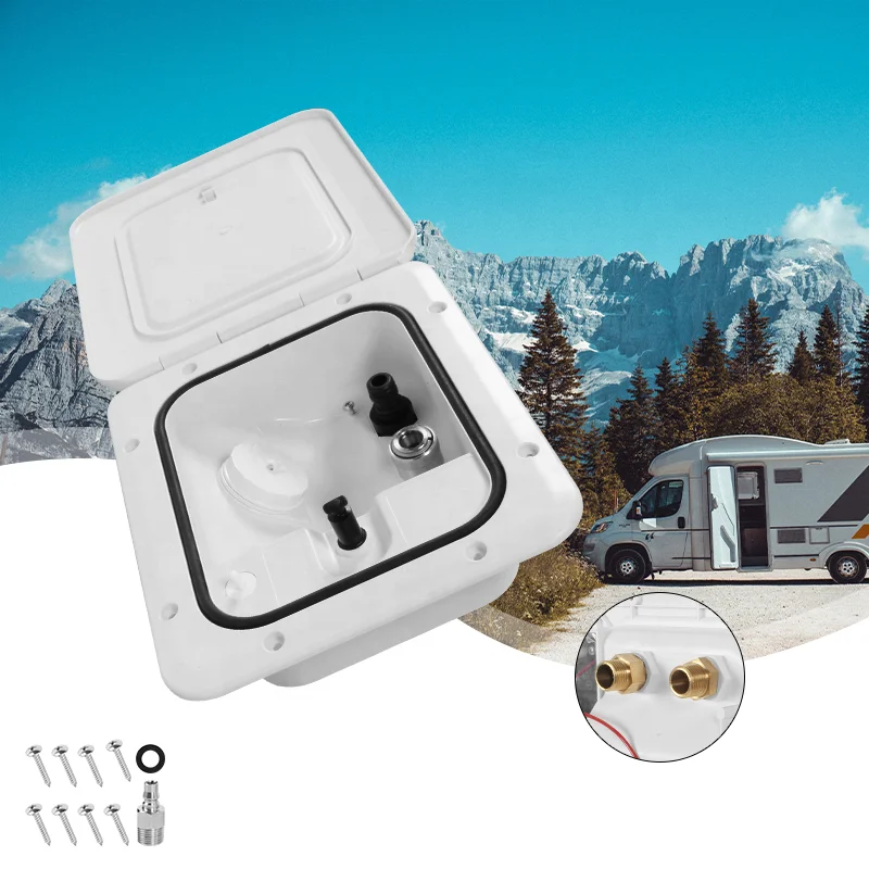 Tytxrv Lead-free Brass Lockable Electric Fast Interface Water Inlet ...