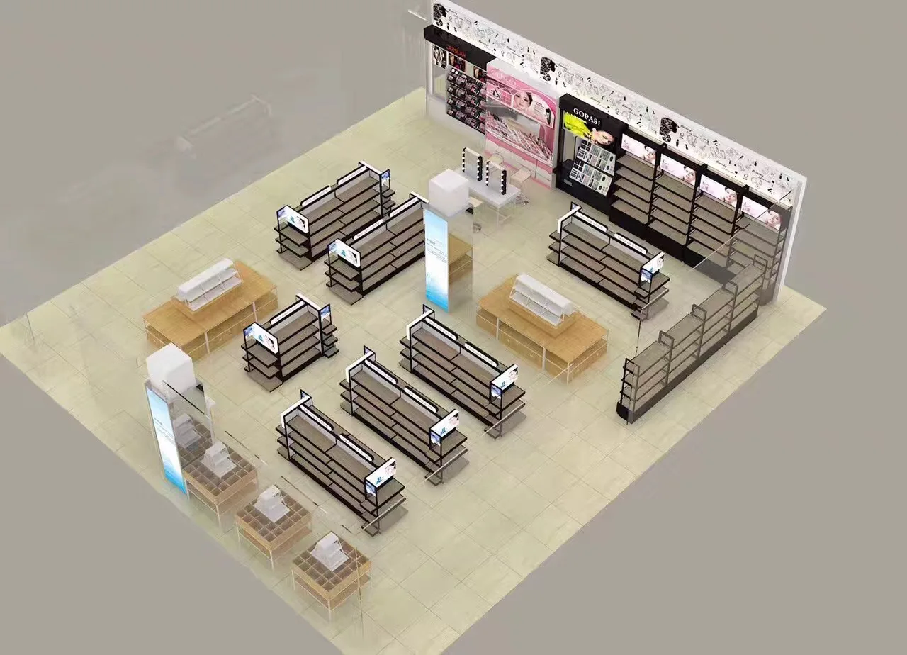 Optimize Store Layout with Supermarket Shelves from Gutailong
