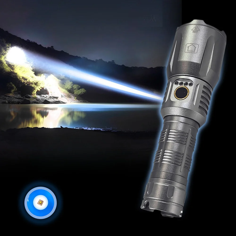 Ultra Long Range White Laser Flashlight 1000 Meters Large Spot ...