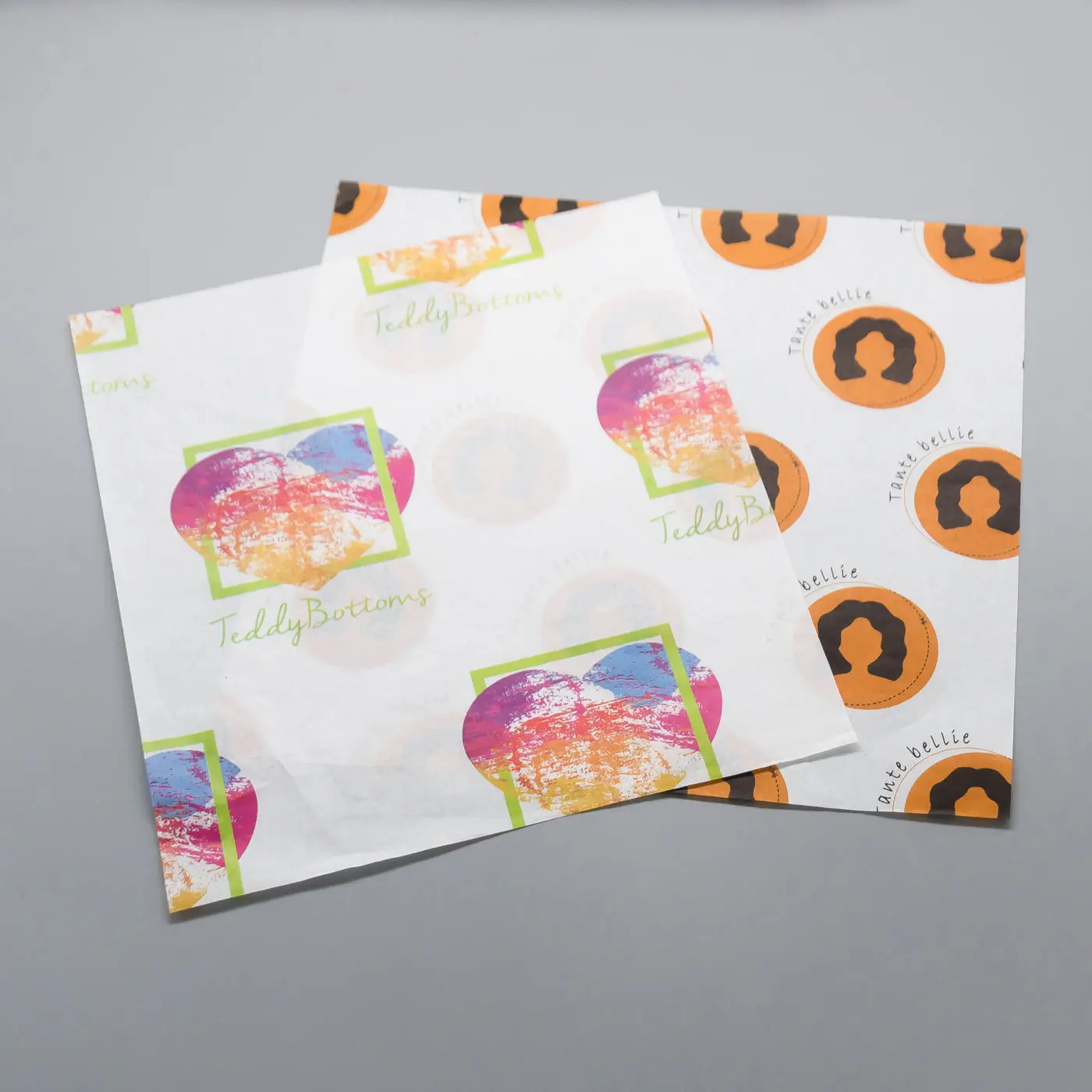 Custom Logo Printed Gift Tissue Paper Bouquet Flower Pear Wrapping ...