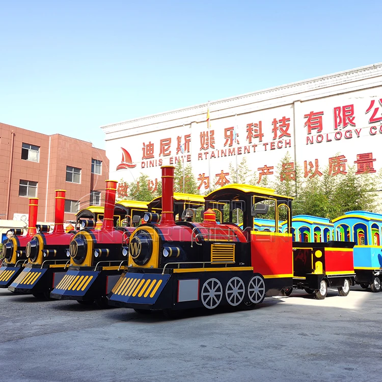 Electric Indoor Mall Uses Trackless Trains - Buy Electric Train ...