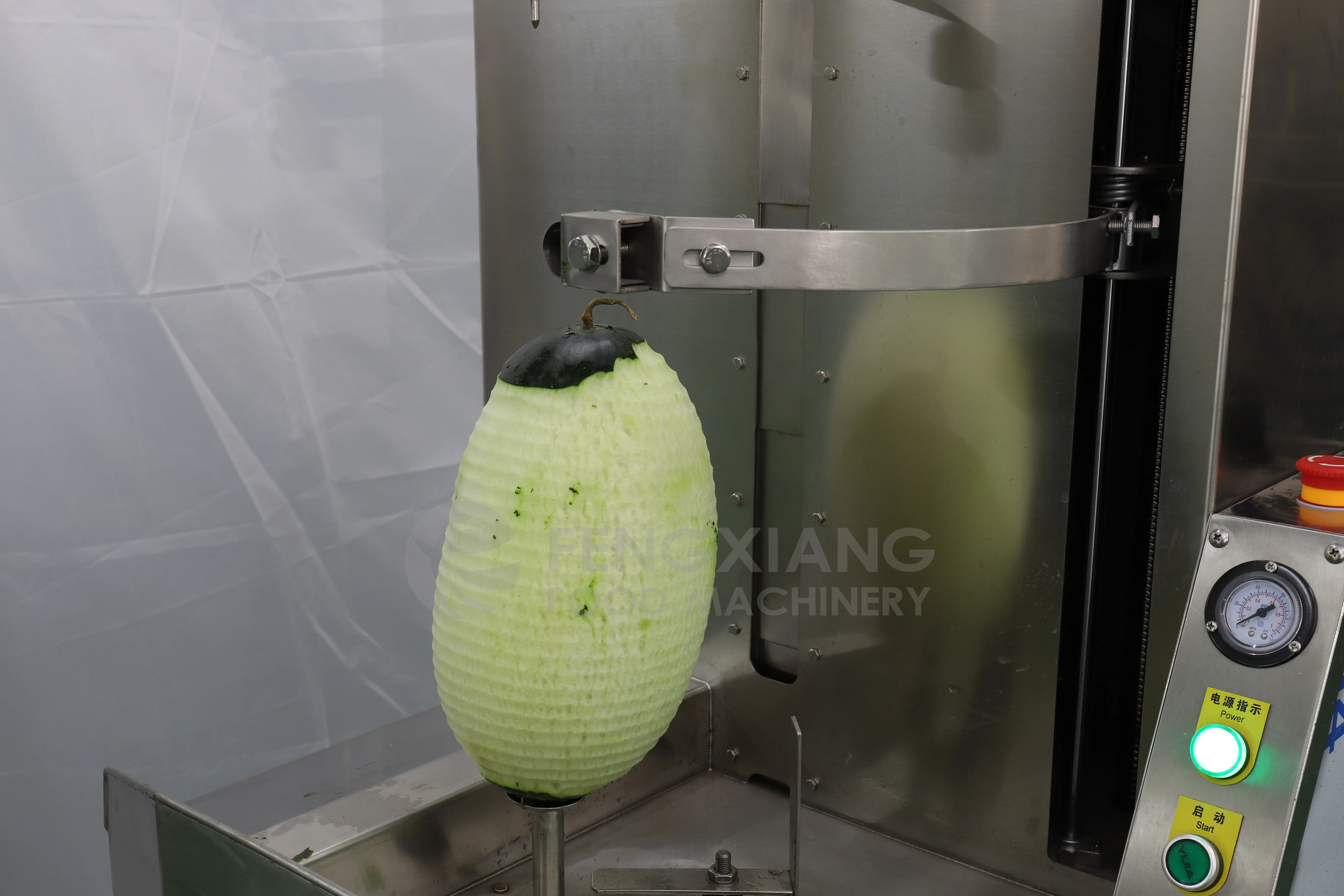 FXP-66 Electric Pumpkin Skin Peeler - High Efficiency