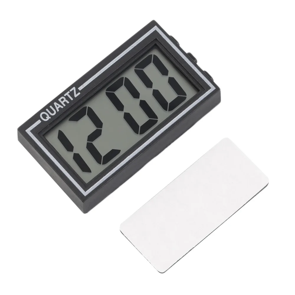 New Digital Lcd Table Car Dashboard Desk Date Time Calendar Small Clock ...