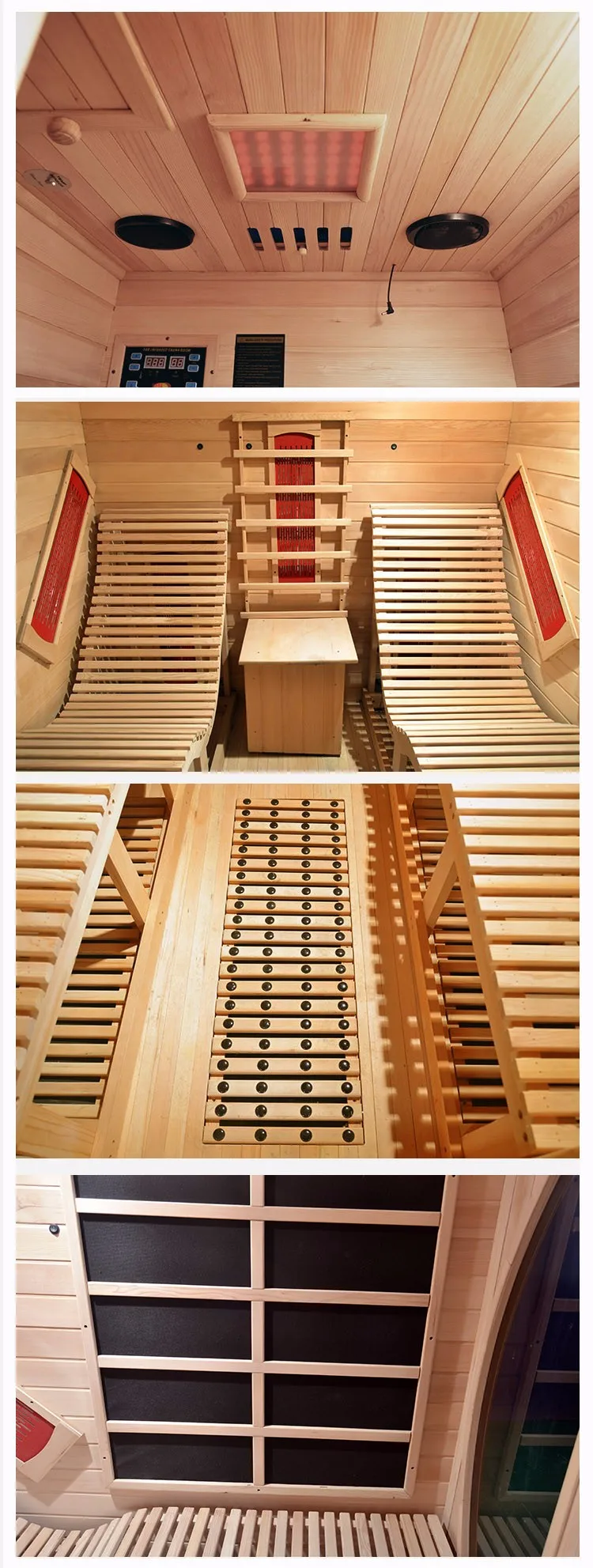 New Design Sauna Room Luxury Relax Far Infrared Sauna Room With ...