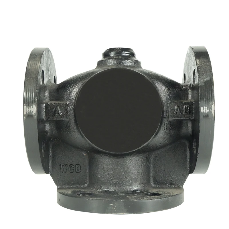 Dn65 Electric Control Valve For Heat Oil Transfer Or Steam Regulating ...