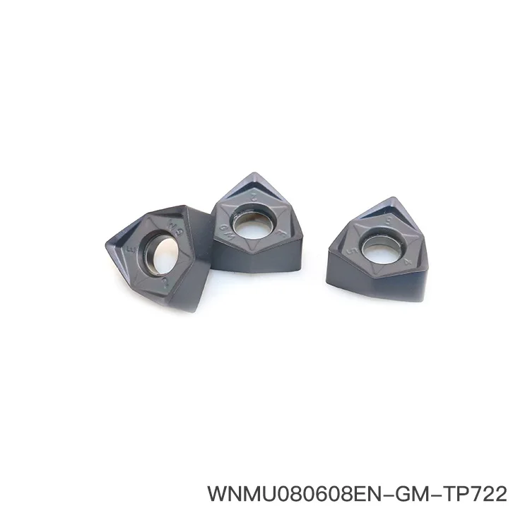 Snex/sdmt/wnmu/3pkt High Feed Rate Tungsten Carbide Milling Inserts For ...
