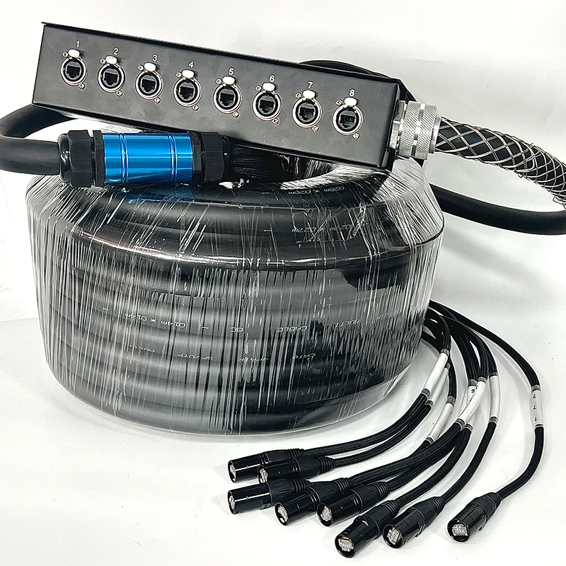 8 Channel CAT6 SF/UTP Shielded Cable - Outdoor Display Screen
