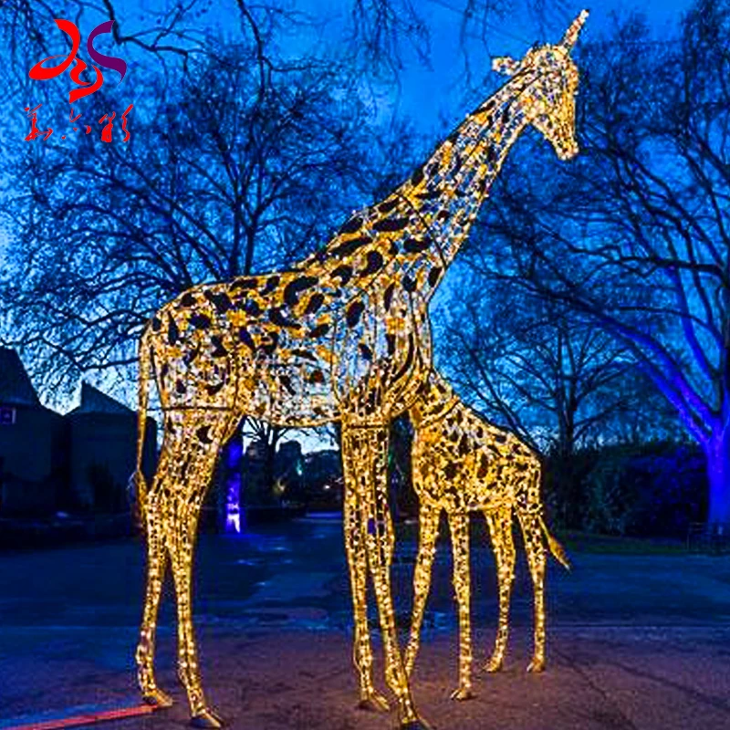 Christmas LED 3D Theme Animal Lights - Decorative & Durable